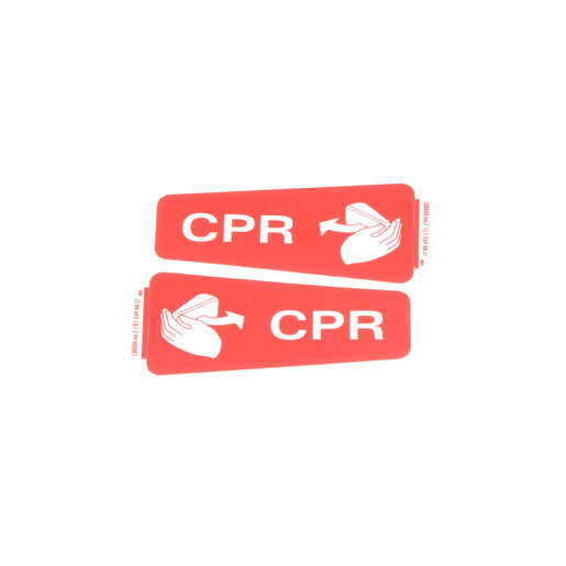 Hillrom Label, CPR For Excel Bed - 130556 – Medute