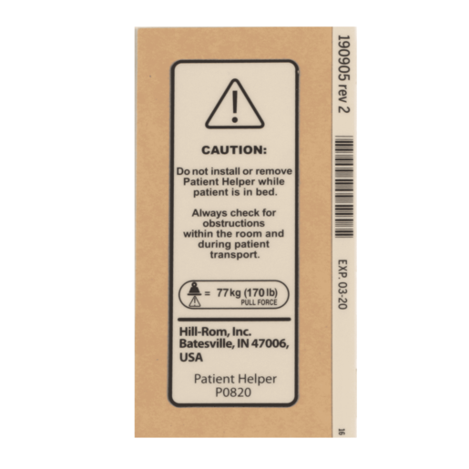 Hillrom Label, Patient Helper Instruction - 190905 – Medute