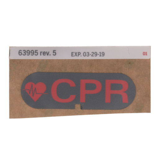 Hillrom CPR Label - 63995 – Medute