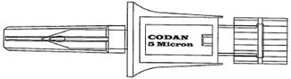 CODAN CODAN Chemoprotect® MicroSpike with 0.2 micron air eliminating f ...